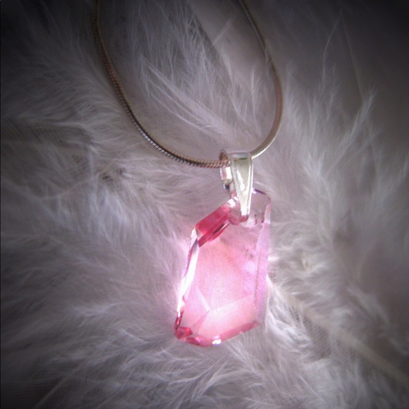 Jewelry | Archangel Jophiel Pink Crystal Amulet Pendant | Poshmark